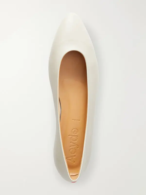 AeydĒ Ellie Leather Ballet Flats