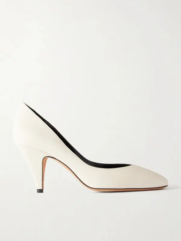 JUDE Haze 80 Leather Pumps - Neutrals