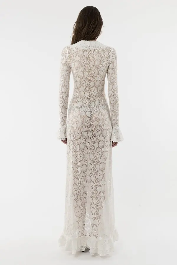 Arakii Lace Frill Dress