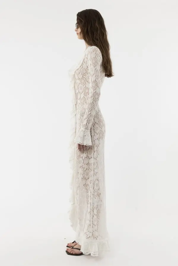 Arakii Lace Frill Dress