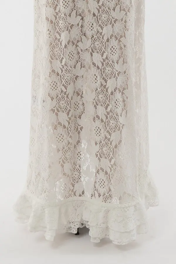 Arakii Lace Frill Dress