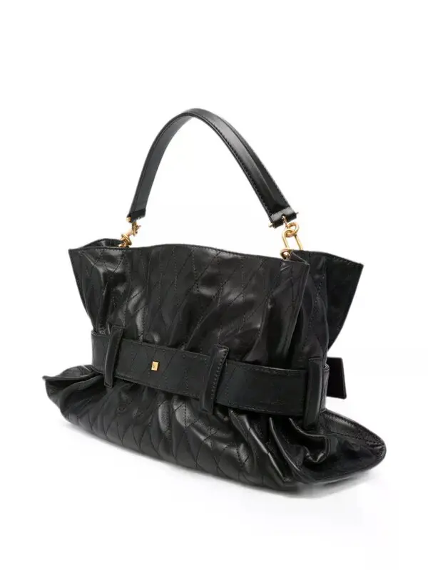 Balmain Leather Tote Bag
