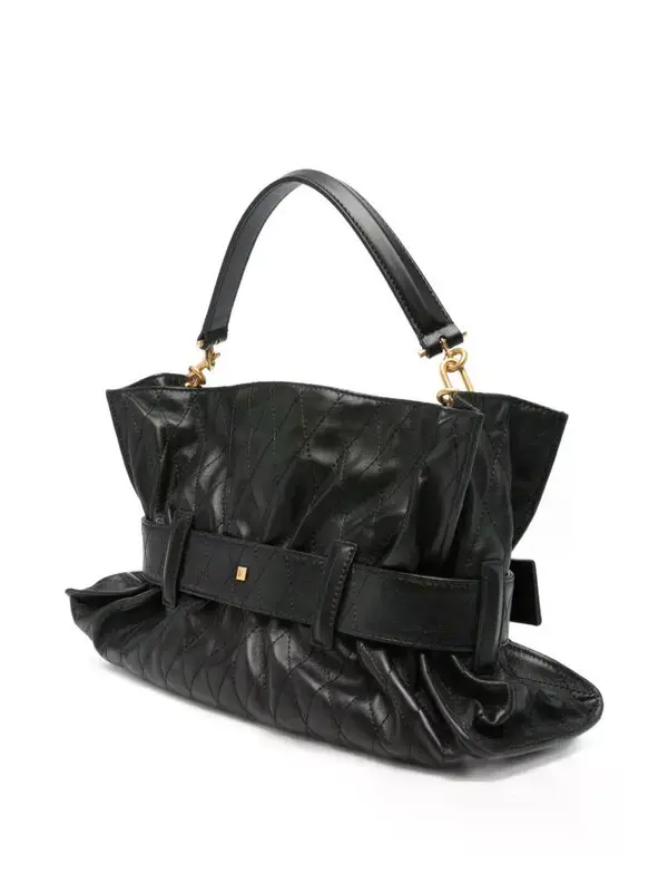 Balmain Leather Tote Bag