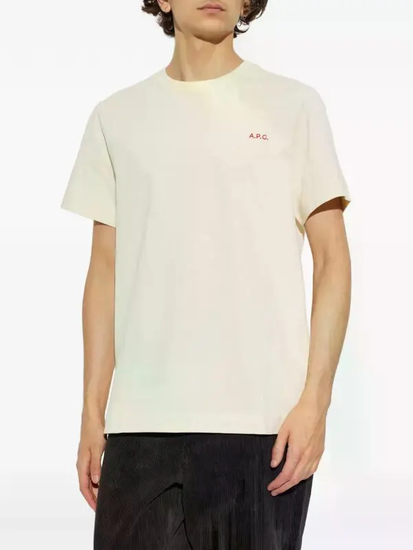 A.p.c. Oliver Logo-embroidered T-shirt