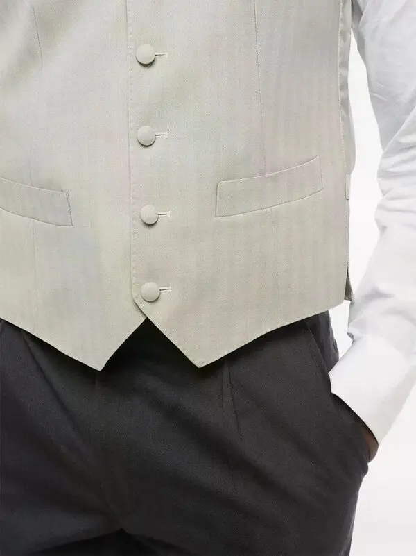 Corneliani Button-fastening Welt-pocket Waistcoat
