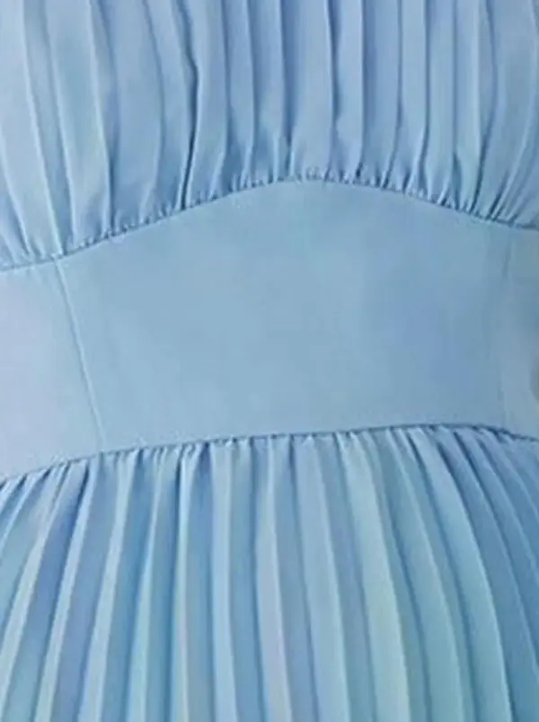 WILLA Lucie Pleated Midi Dress
