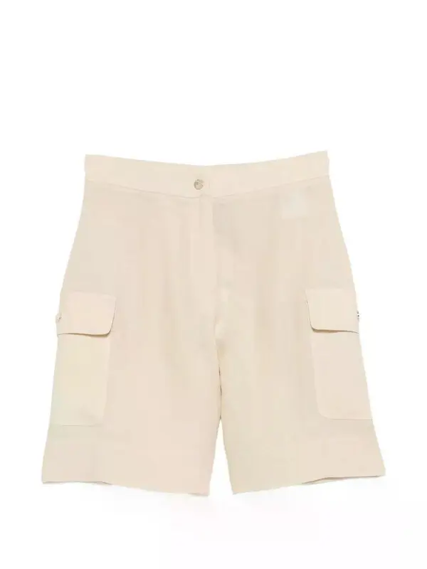 CLIPS Pocket-detail Shorts - Neutrals