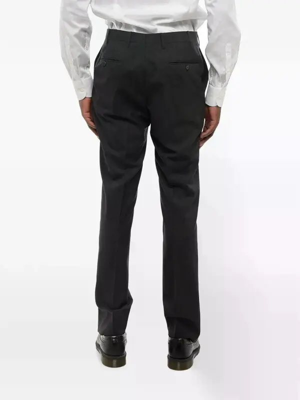 Corneliani Flat-front Wool Trousers
