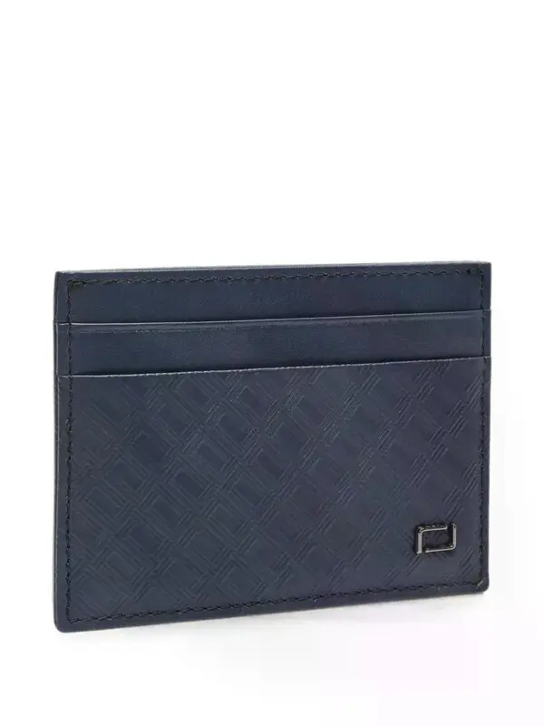 LANCEL Leon Monogram-embossed Cardholder