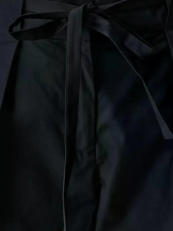 Karl Lagerfeld Belted Pleated Trousers