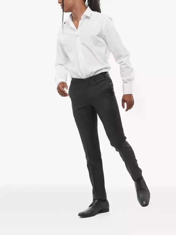 Corneliani Cc Collection Tailored Trousers - Black