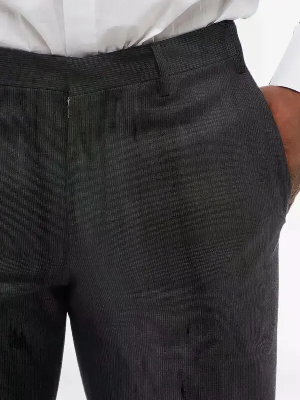 Corneliani Cc Collection Tailored Trousers - Black