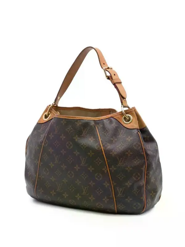 LOUIS VUITTON 2009 Monogram Galliera Pm Shoulder Bag - Brown