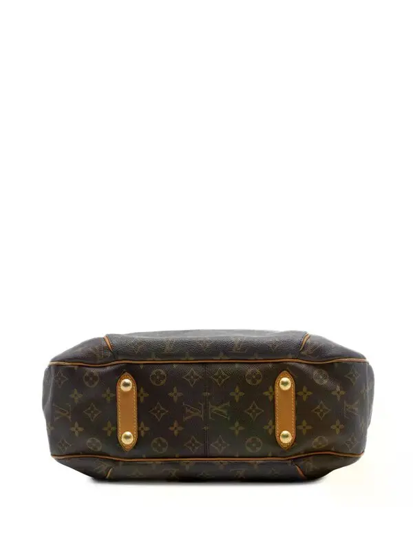 LOUIS VUITTON 2009 Monogram Galliera Pm Shoulder Bag - Brown
