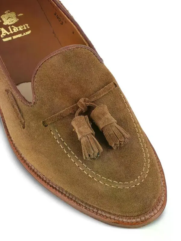 Alden Suede Tassel Loafers