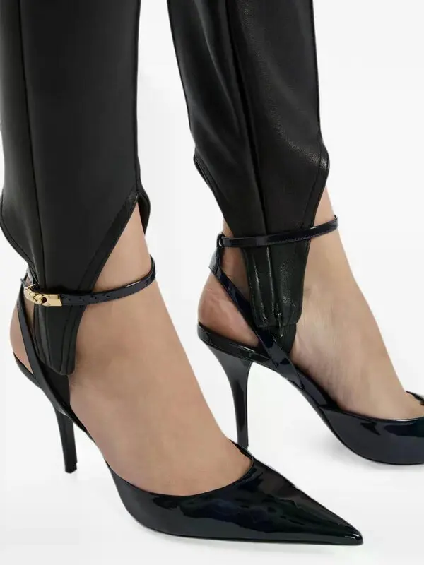 Balmain Patent-leather Strappy Courts