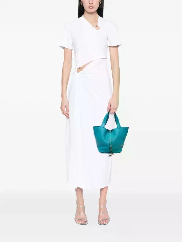 Hermès 2014 Clemence Picotin Lock 22 Handbag - Blue