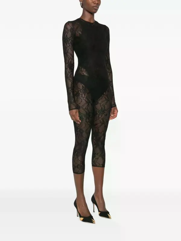 Andamane Sheila Floral-lace Jumpsuit