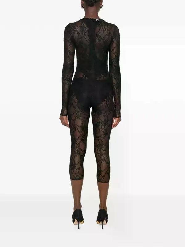 Andamane Sheila Floral-lace Jumpsuit