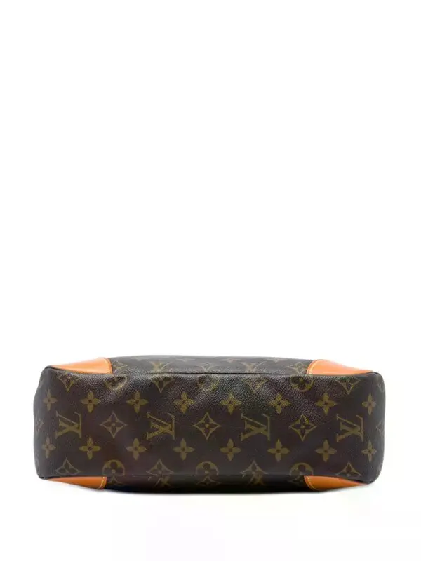 LOUIS VUITTON 1990 Monogram Boulogne 30 Shoulder Bag - Brown