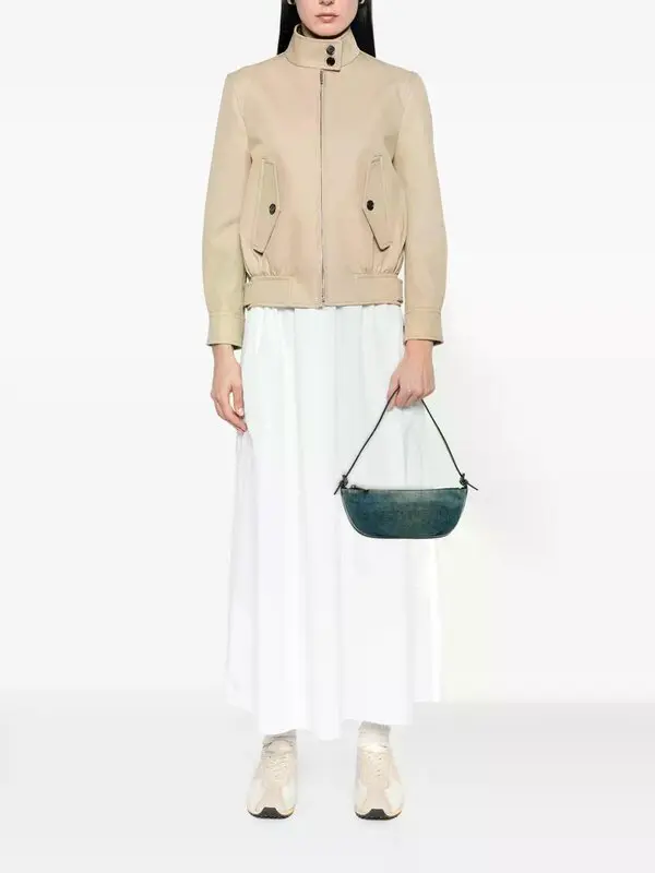 Fendi 2000-2010 Denim Shoulder Bag
