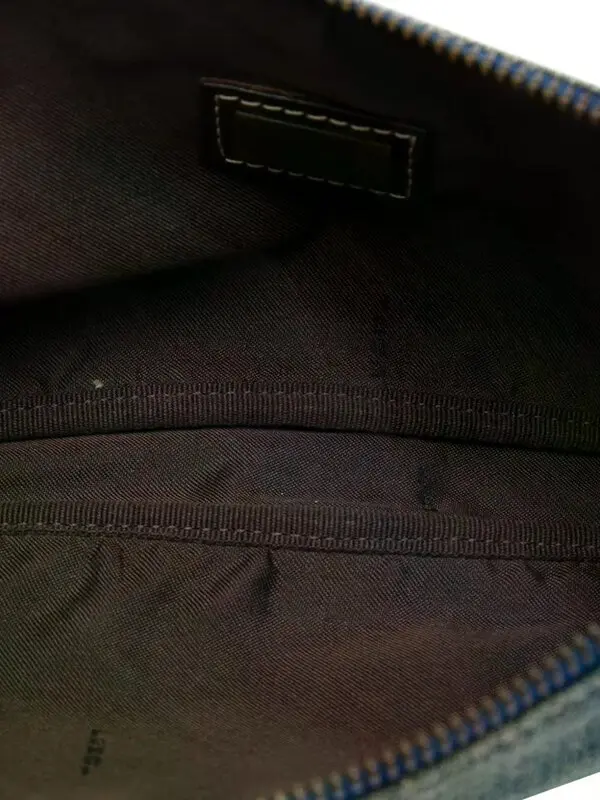 Fendi 2000-2010 Denim Shoulder Bag