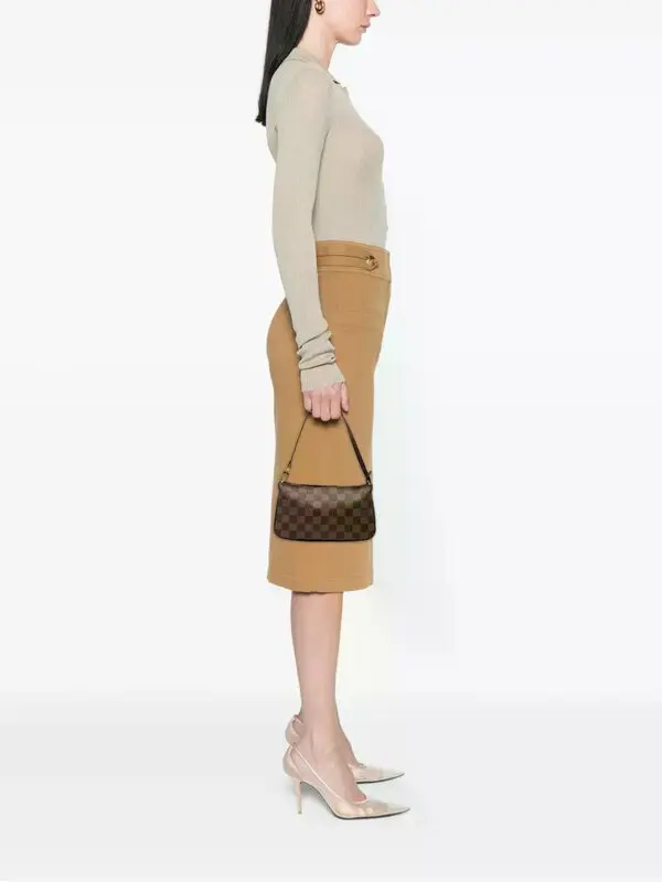 LOUIS VUITTON Damier Ebene Navona Shoulder Bag