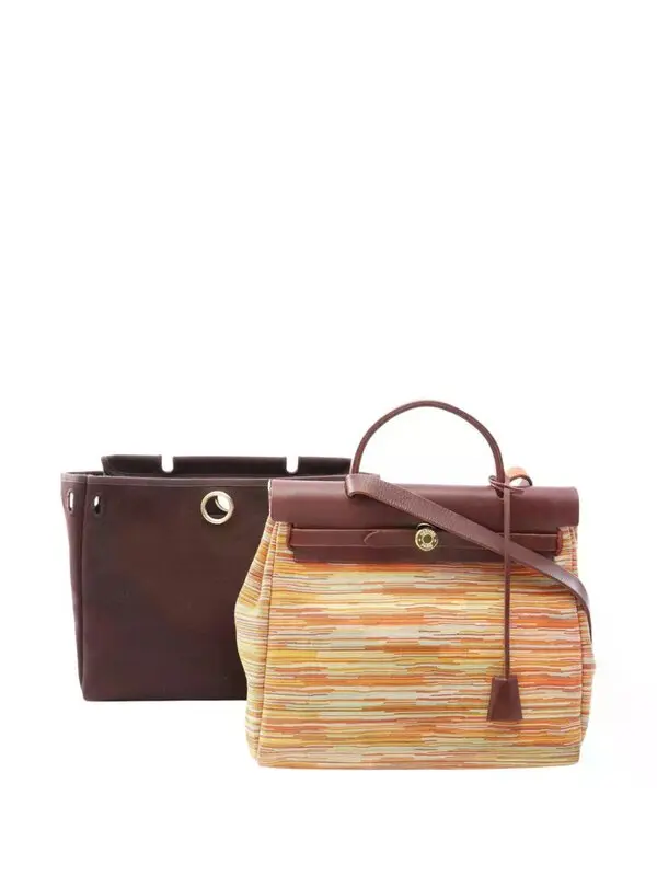 Hermès 2001 Vibrato Herbag Pm Satchel