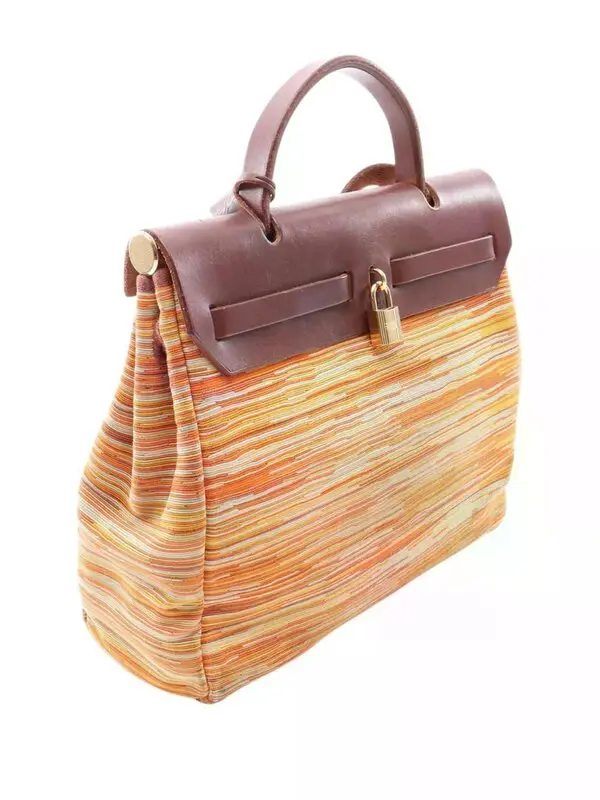 Hermès 2001 Vibrato Herbag Pm Satchel