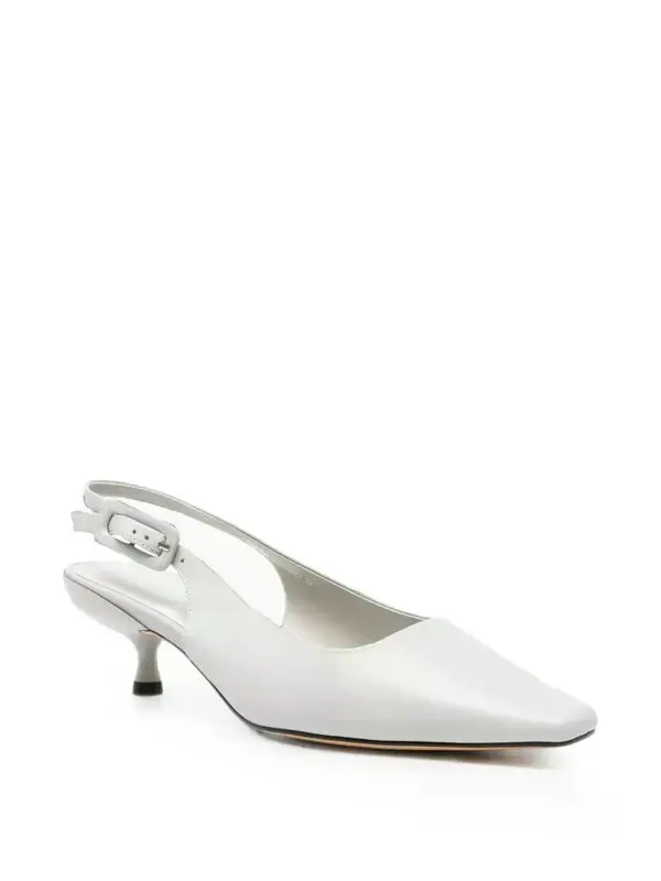 SERGIO MORETTI FIRENZE Pointed-toe Slingback Pumps