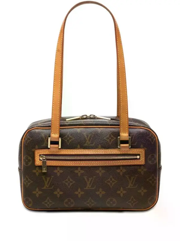 LOUIS VUITTON 2002 Monogram Cite Mm Shoulder Bag - Brown