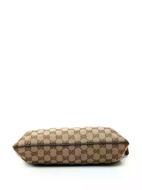 Gucci 2000-2015 Gg Canvas Web Crossbody Bag