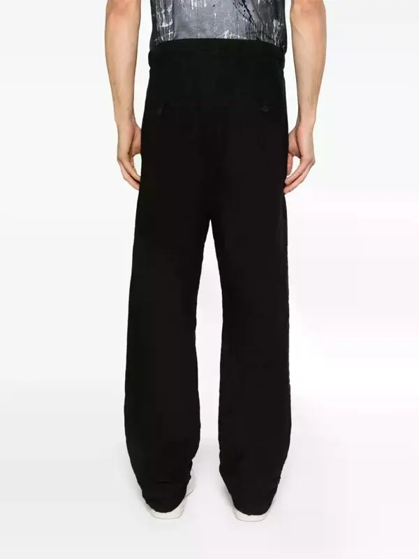 POÈME BOHÉMIEN Mid-rise Drop-crotch Trousers