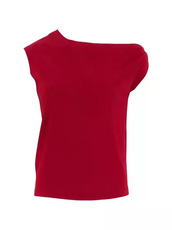 Norma Kamali One-shoulder Top - Red