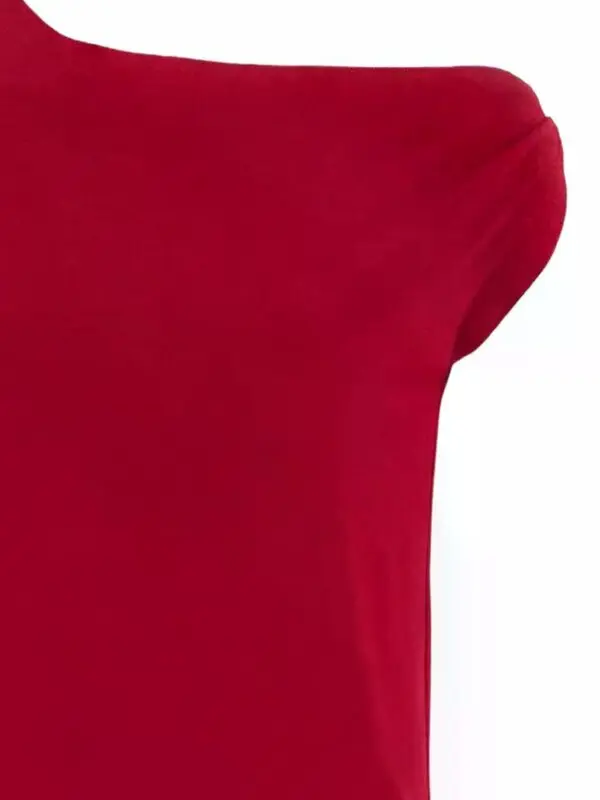 Norma Kamali One-shoulder Top - Red