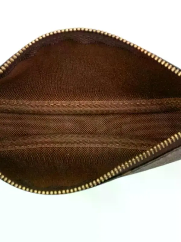 LOUIS VUITTON 2005 Monogram Mini Pochette Accessoires Handbag - Brown