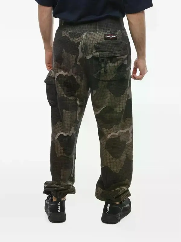 Undercover X Eastpak Camouflage-print Cotton Track Pants