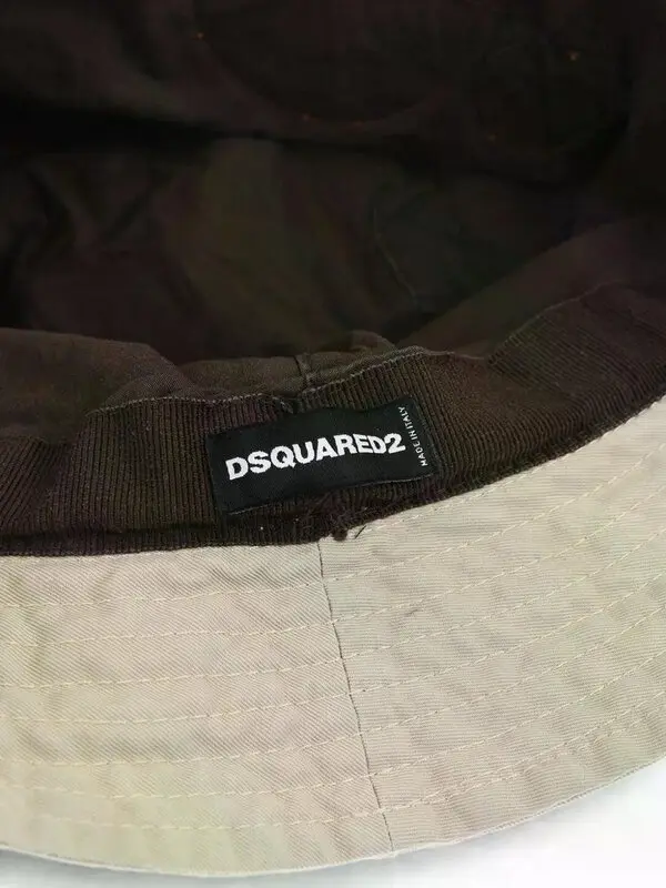 Dsquared2 Logo-patch Appliqué Bucket Hat