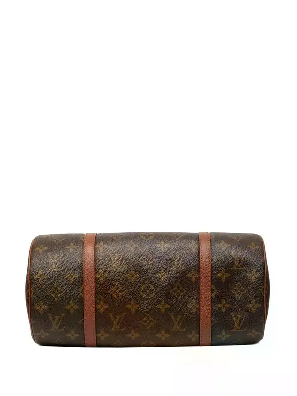 LOUIS VUITTON Monogram Papillon 30 Handbag - Brown