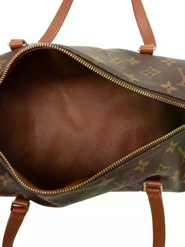 LOUIS VUITTON Monogram Papillon 30 Handbag - Brown