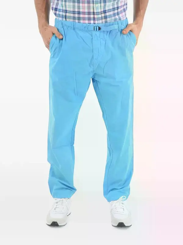 Woolrich Elasticated-waist Trousers - Blue