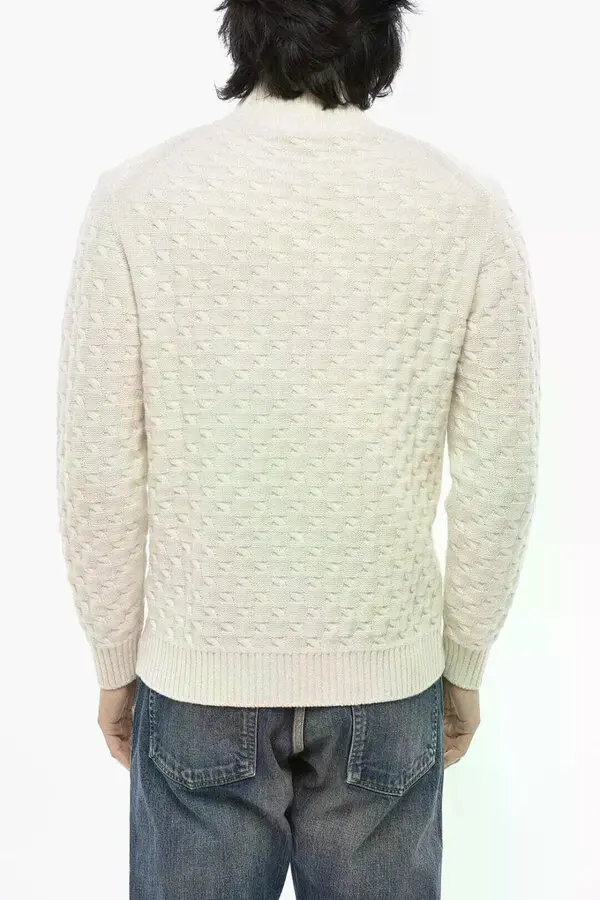 PAOLO PECORA Cable-knit Turtleneck Sweater