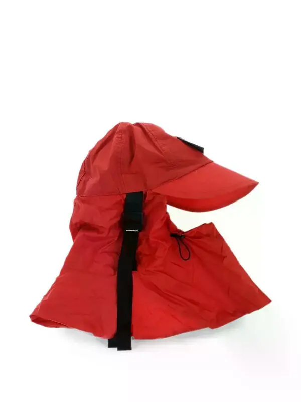 Dsquared2 Sahara Logo-patch Hat - Red
