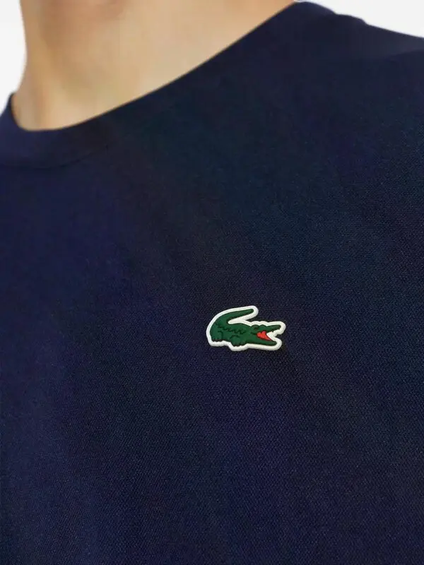 Lacoste Logo-patch Panelled T-shirt