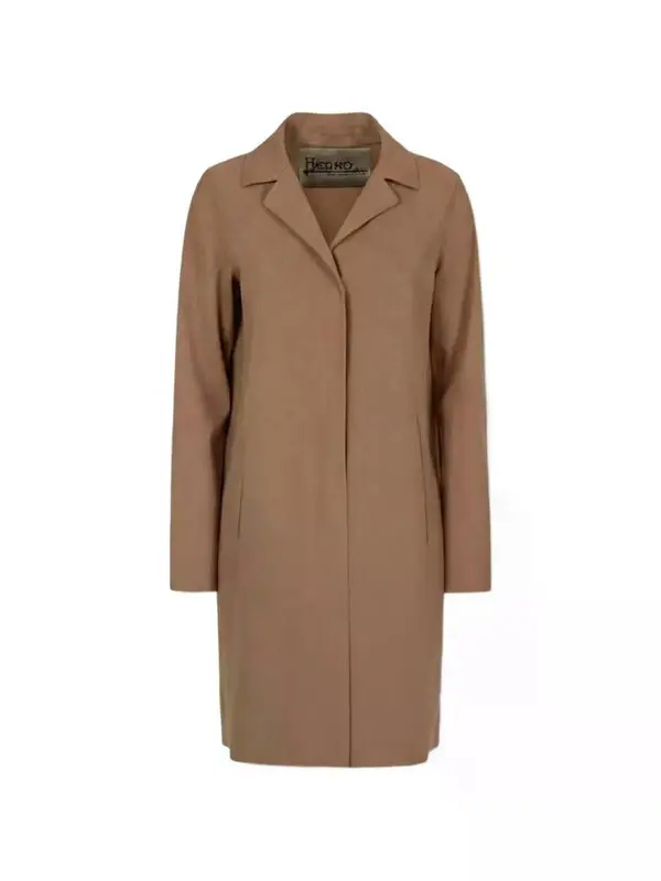 Herno Single-breasted Trench Coat - Neutrals
