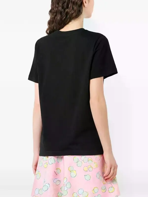 Iceberg Ruched Asymmetric Logo T-shirt