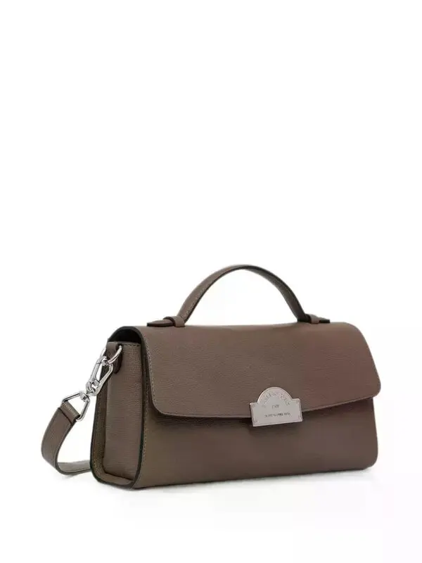 Karl Lagerfeld Logo Plaque Shoulder Bag - Brown