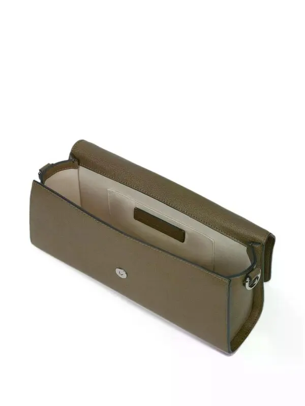 Karl Lagerfeld Logo Plaque Shoulder Bag - Brown