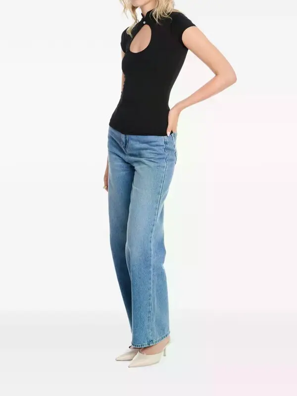 AXEL 113 Cut-out High Neck T-shirt