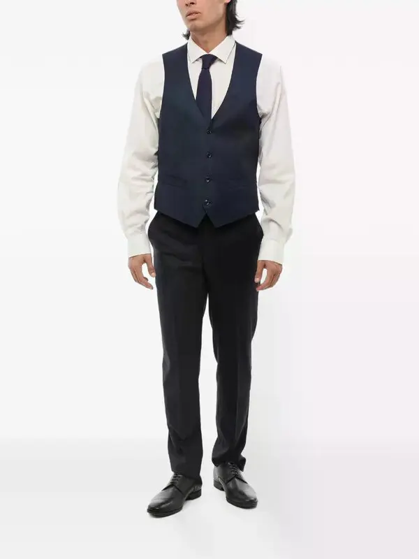 Corneliani Academy Geometric-pattern Waistcoat
